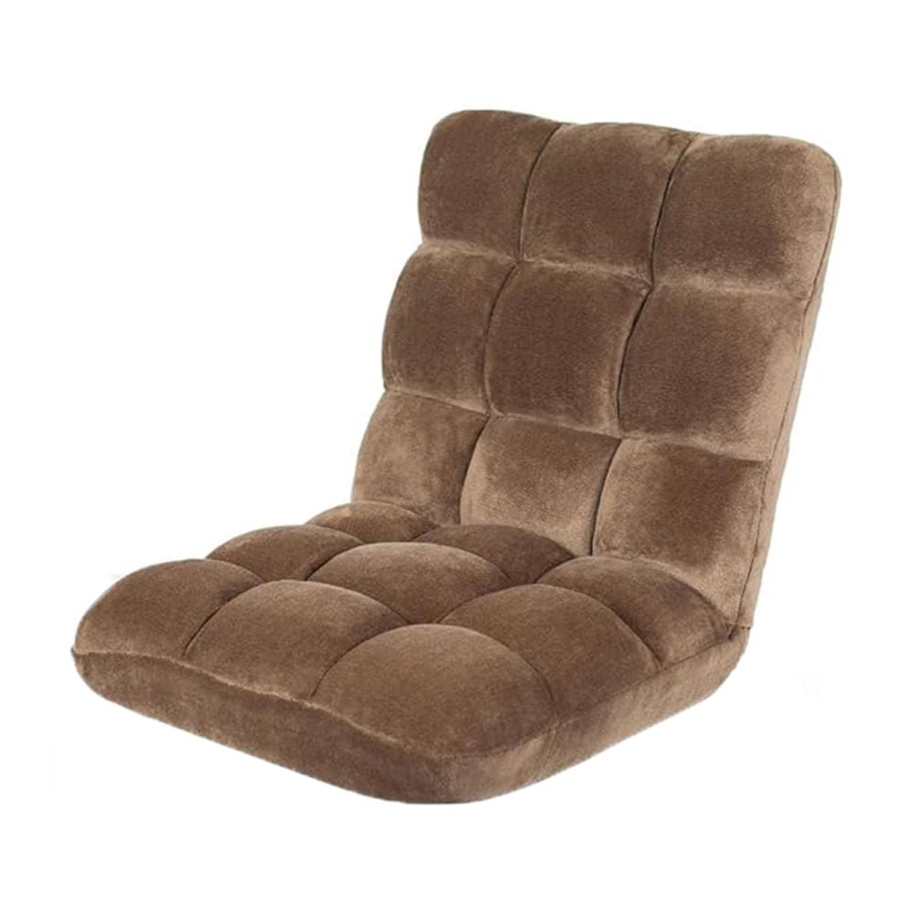 Adjustable 14-Position Memory Foam Floor Chair, Comfy Chair with Thick ...