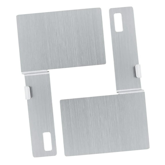 Adjustable 15° Angled Stainless Steel License Plate Frame Vertical ...