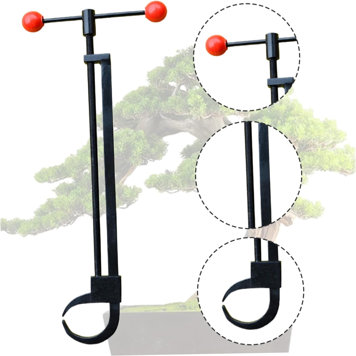 Adjustable 15-inch Tree Branch Bender Hand Tool with Detachable Handle ...