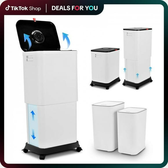 Shop Durable Rolling Trash Cans and Waste Bins for Your Home