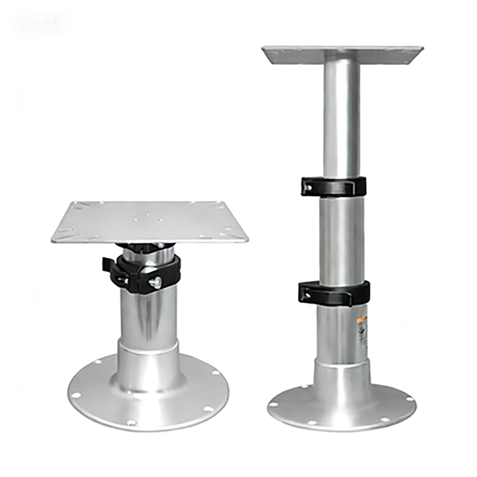Adjustable 3-Stage Pneumatic RV Table Pedestal - Aluminum Telescoping ...