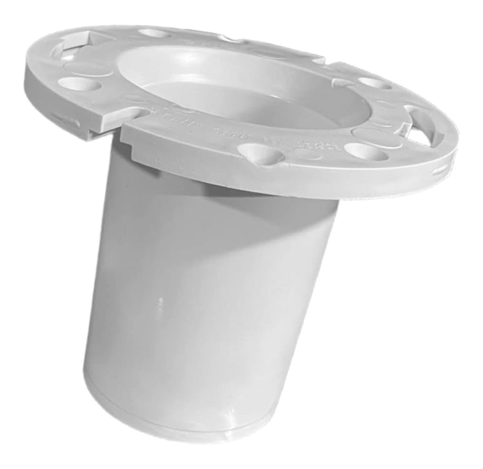 Adjustable 3" X 4" Closet Flange - PVC (White) - Walmart.com