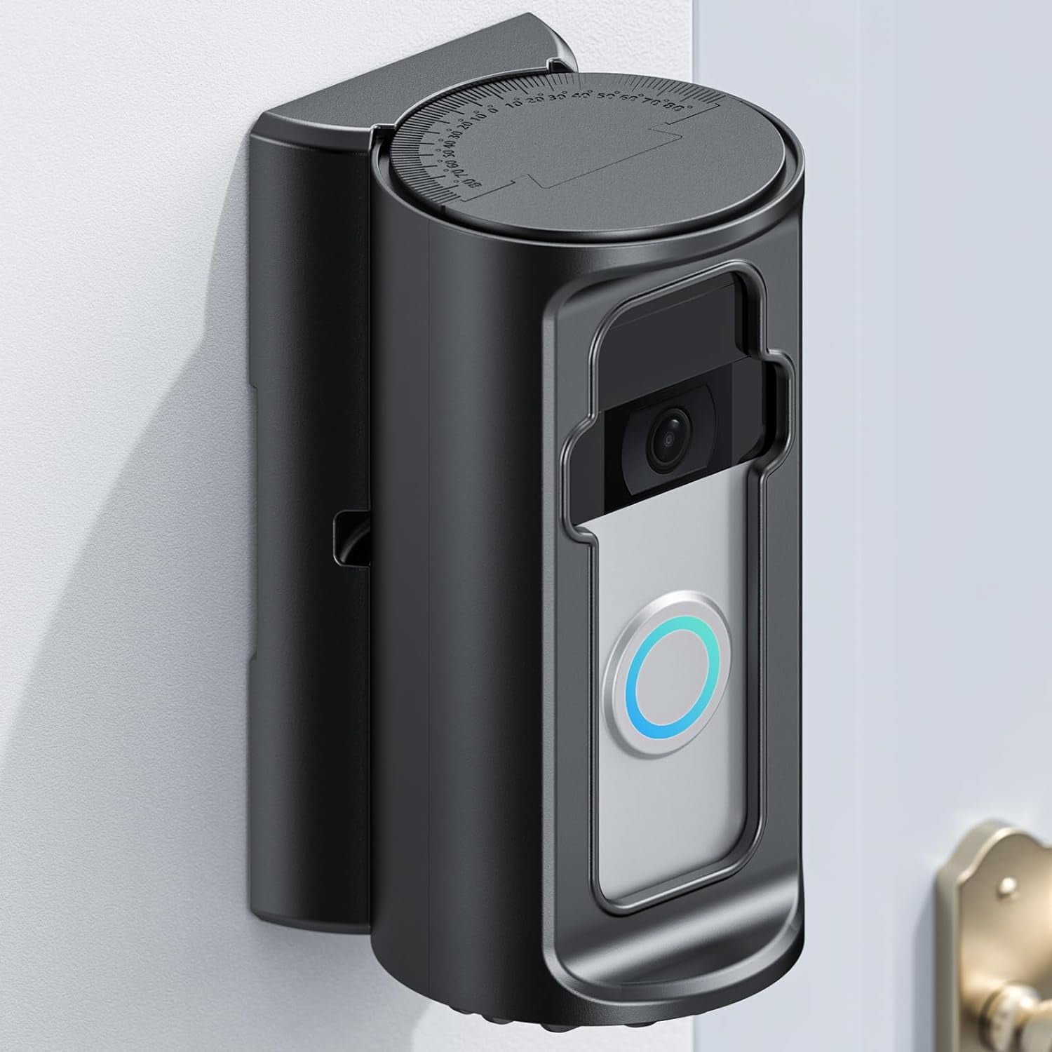 Adjustable 360° Degree Doorbell Angle Mount Compatible with /Wireless ...