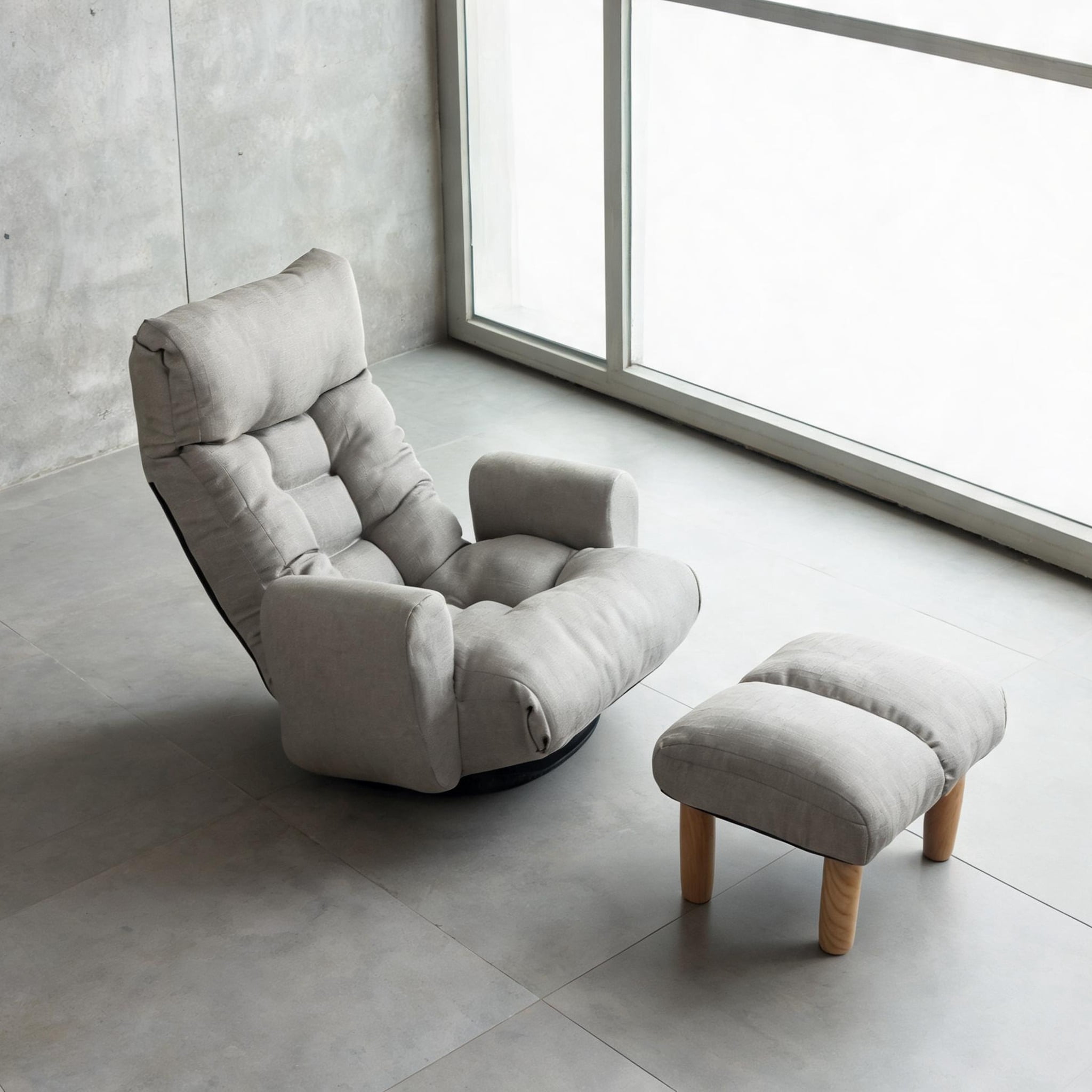 Adjustable 360 Rotatable Gaming Lazy Sofa Chair, Living Room Leisure ...