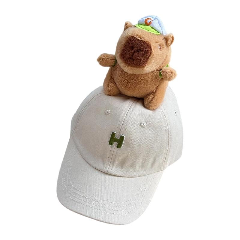 Adjustable 3D Capybara Baseball Hat Sun Protective Hat for Family ...