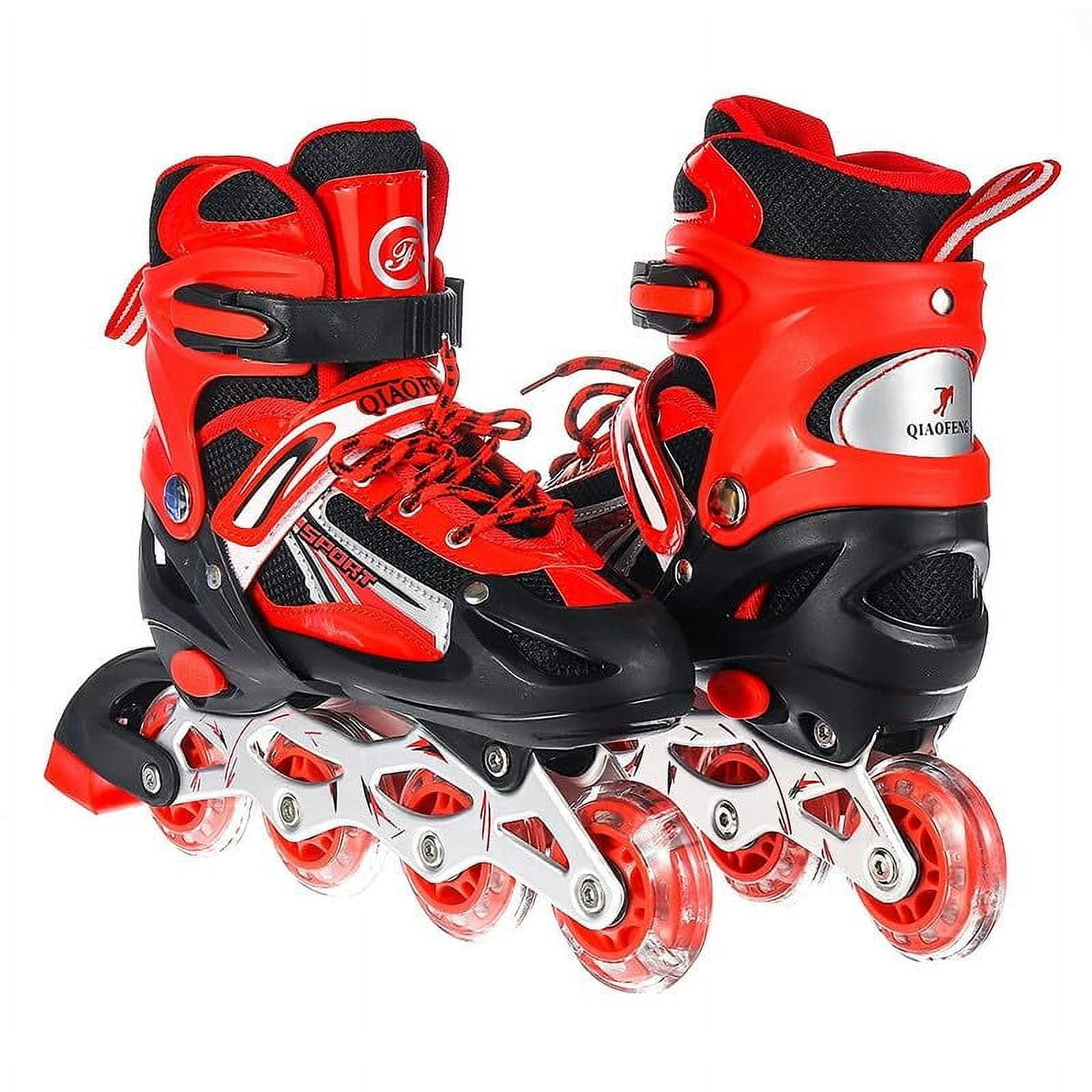 Adjustable 4 Wheels Inline Skates Skating Shoes For Boys And Girls ...