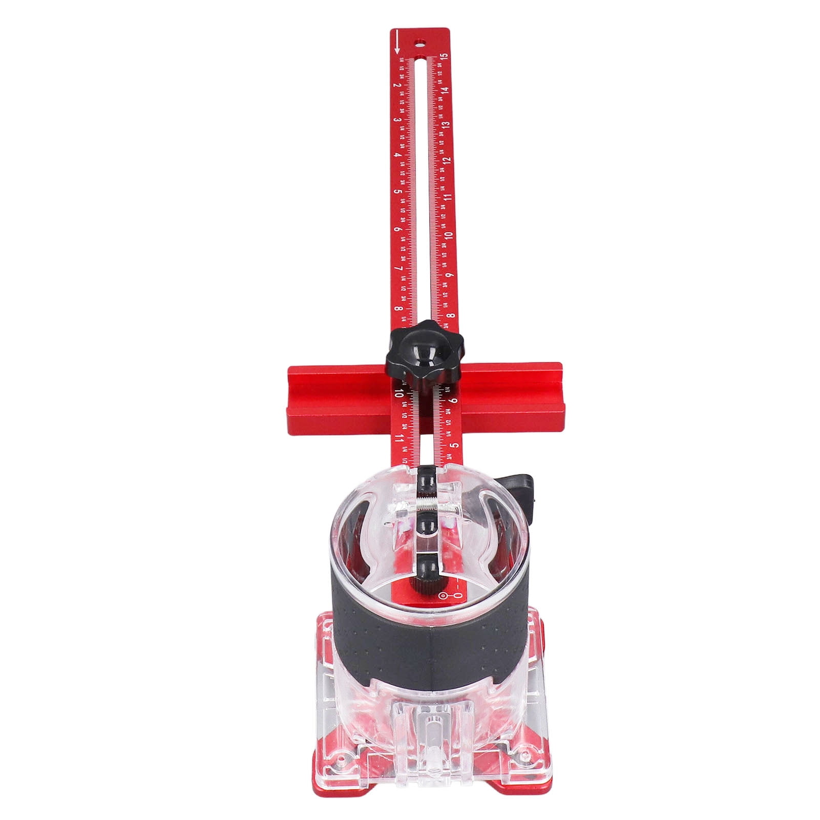 Adjustable 4-in-1 Aluminum Router Milling Jig Kit with Guide - 445mm ...