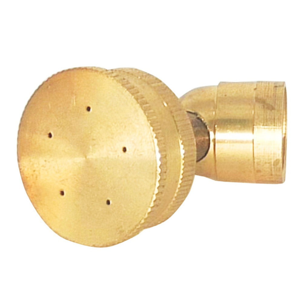 Adjustable 5 Hole Brass Sprayer Nozzle M14 Atomizing Spray Fitting Hose ...
