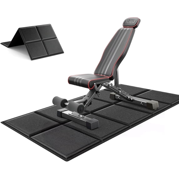 Adjustable 660LBS Weight Bench, Foldable Workout Bench with Extended ...