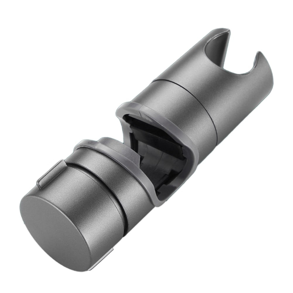 Adjustable Abs Chrome Shower Rail Head Slider Holder Bracket 18 - 25mm ...