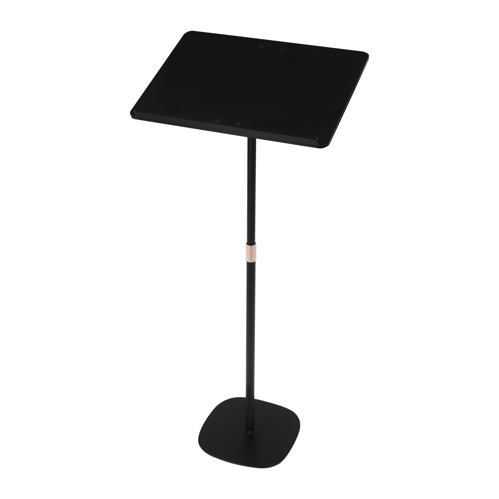 Adjustable Acrylic Podium for Floor, Modern Design with Aluminum Pole ...