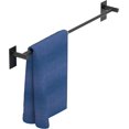 Adjustable Adhesive Towel Bar 2 Pack, Economical Self Stick Towel ...