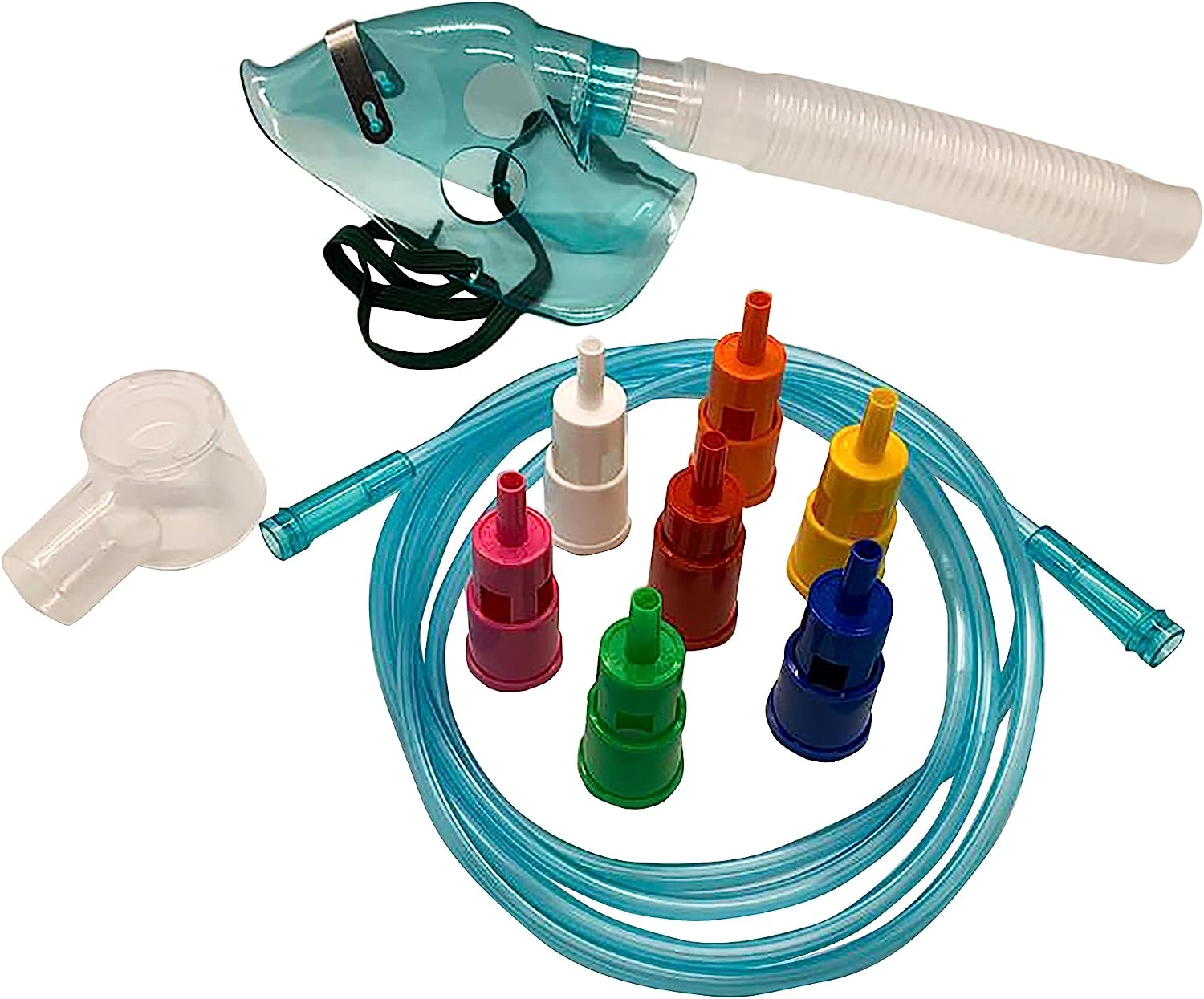 JUNTEX Portable Oxygen Therapy Mask with Tube High Flow for All Kinds ...