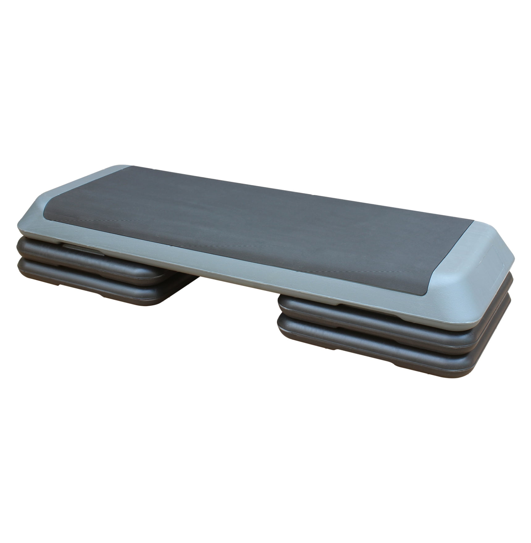 Adjustable Aerobic Step Platform with Risers - 4 Level Fitness Step for ...