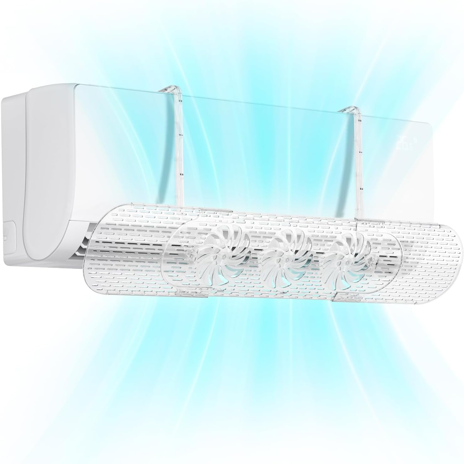 Adjustable Air Conditioner Deflector - Retractable Ac Vent Deflector ...