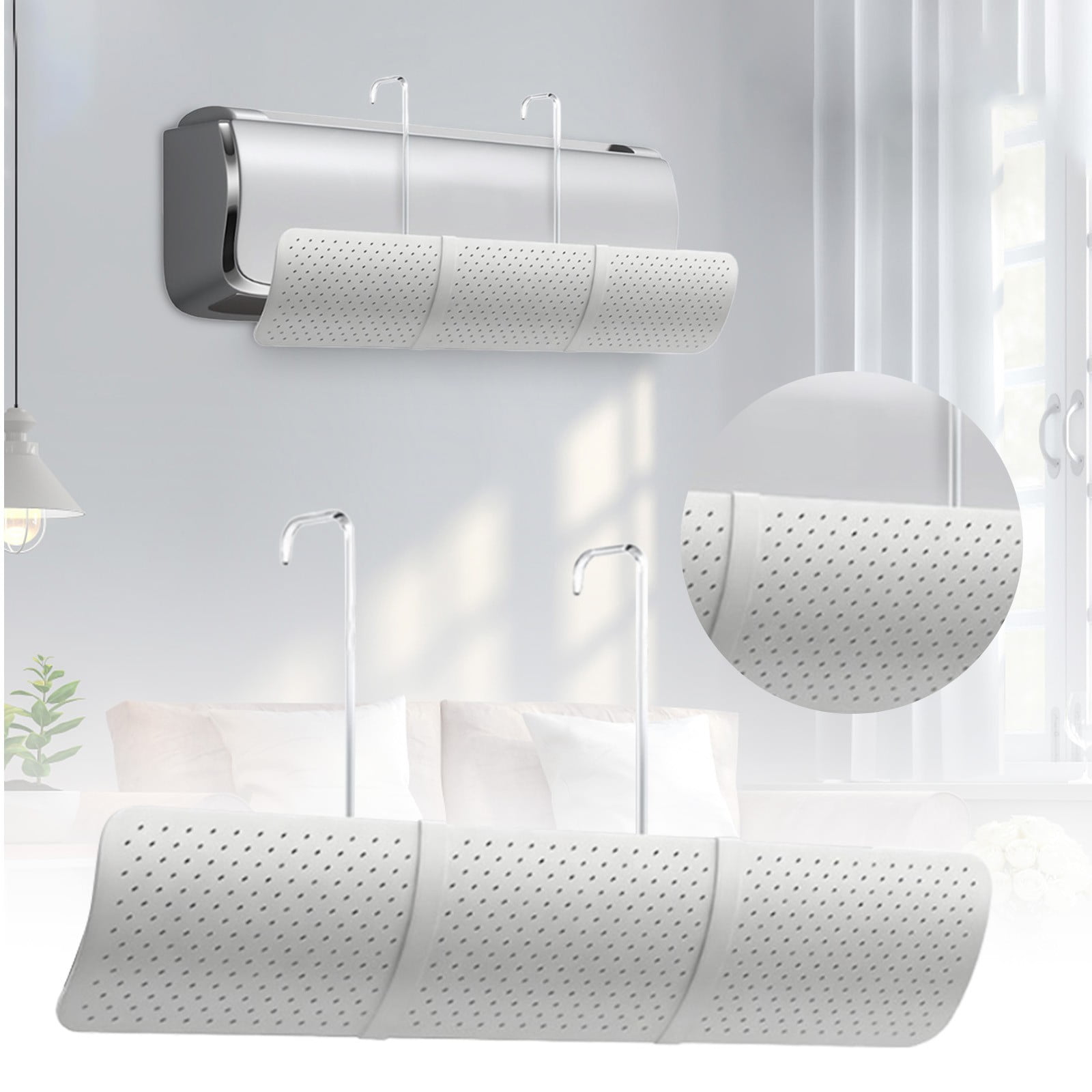 Adjustable Air Conditioner Deflector Shield for Wall Mounted Split ...