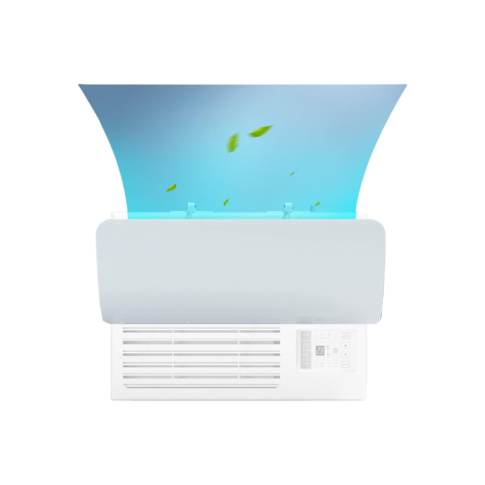 Adjustable Air Conditioning Guide Plate Plastic Windshield Baffle ...