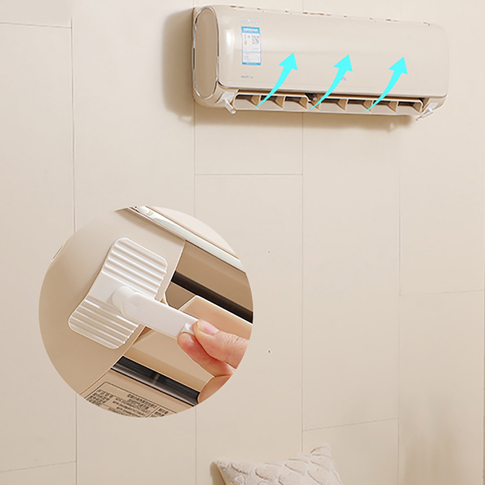 Adjustable Air Direction Clip, Air Conditioning Baffle Guide ...