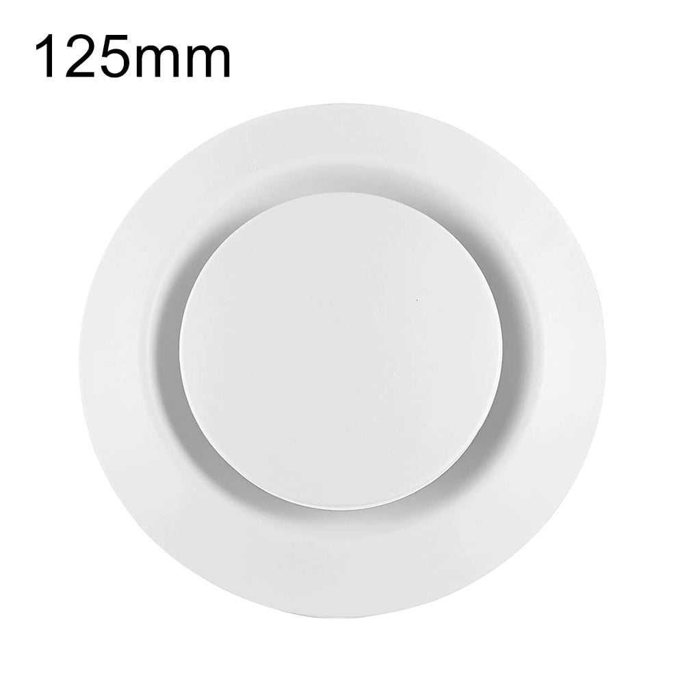 Adjustable Air Vent Covers Round Ceiling Vent Bathroom Extractor Fan ...