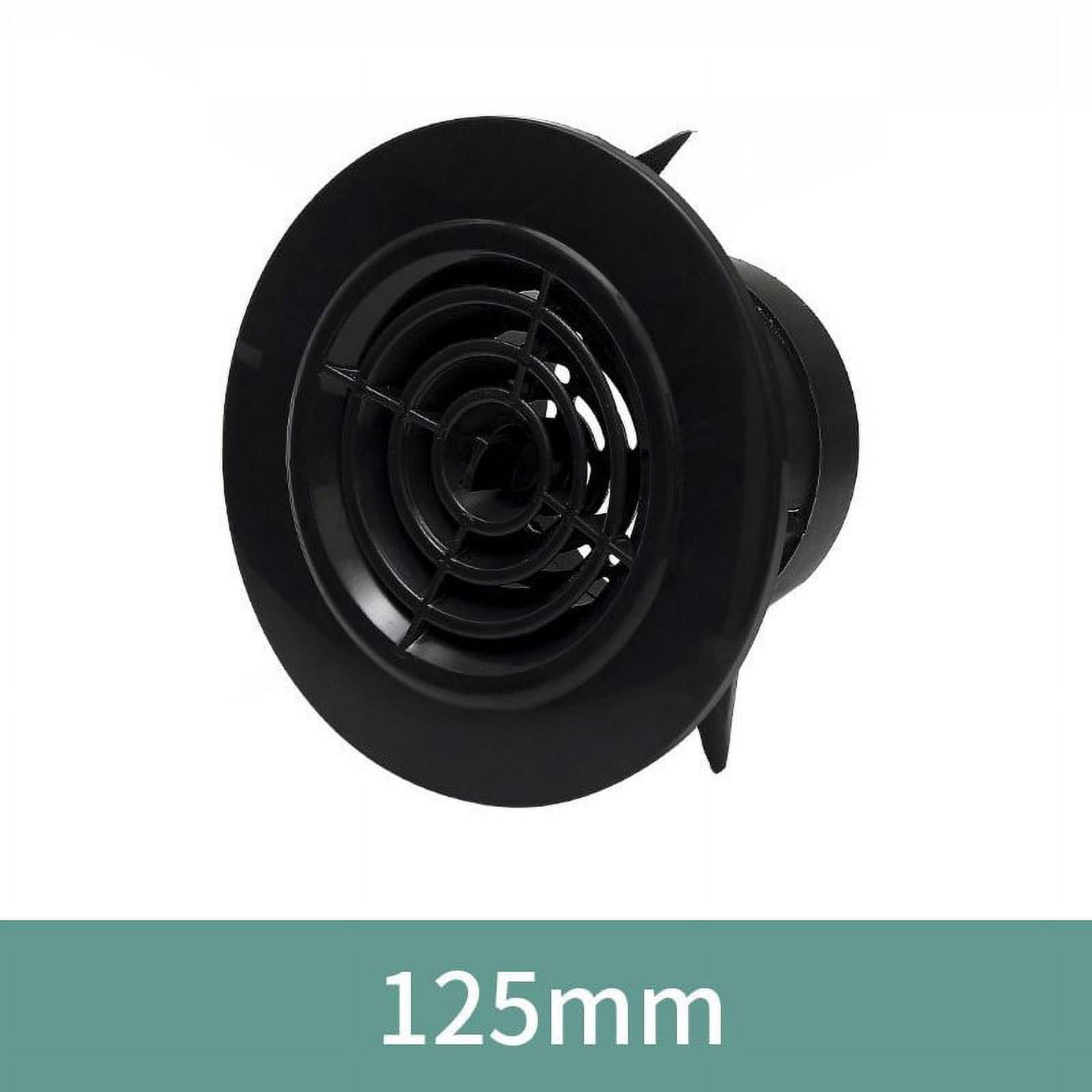 Adjustable Air Ventilation Cover Round Ducting Ceiling Wall Hole Abs ...