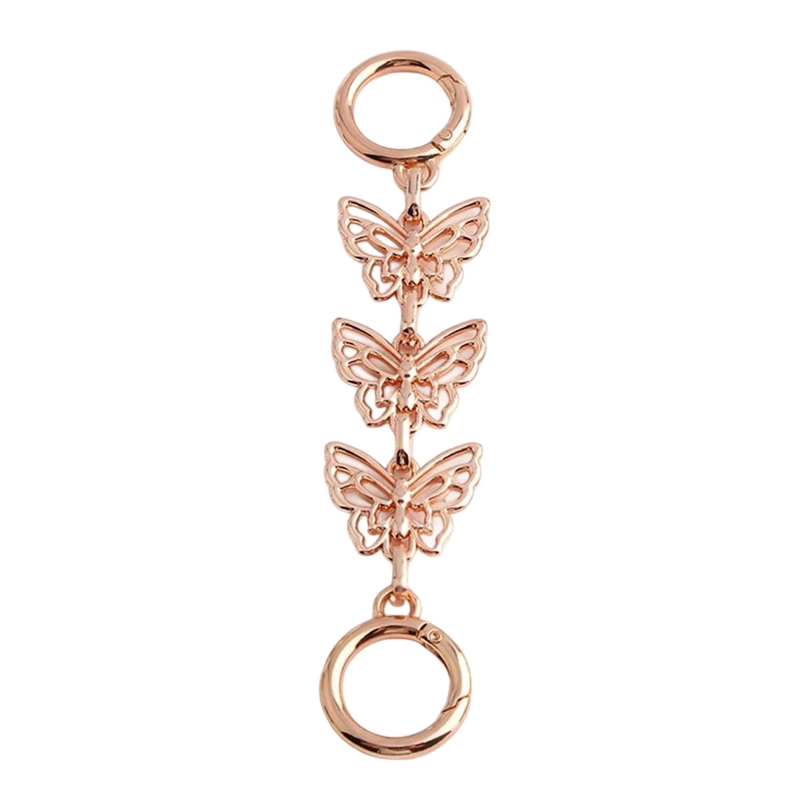 Butterfly Shape Jewelry Extender Chain Adjustable Clasp For Necklace ...
