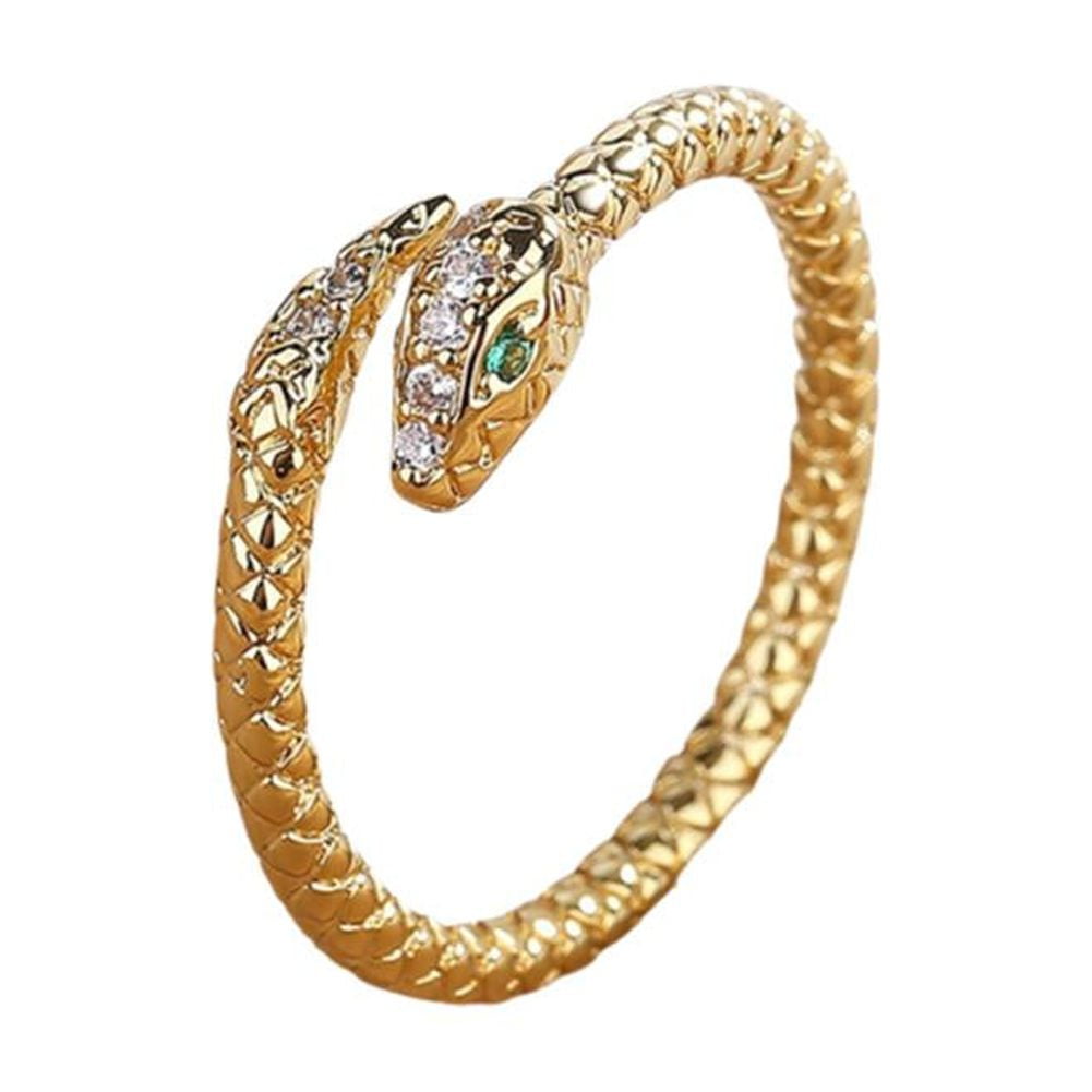 Adjustable Alloy Snake Rings for Women with Unique Design, Fashionable ...