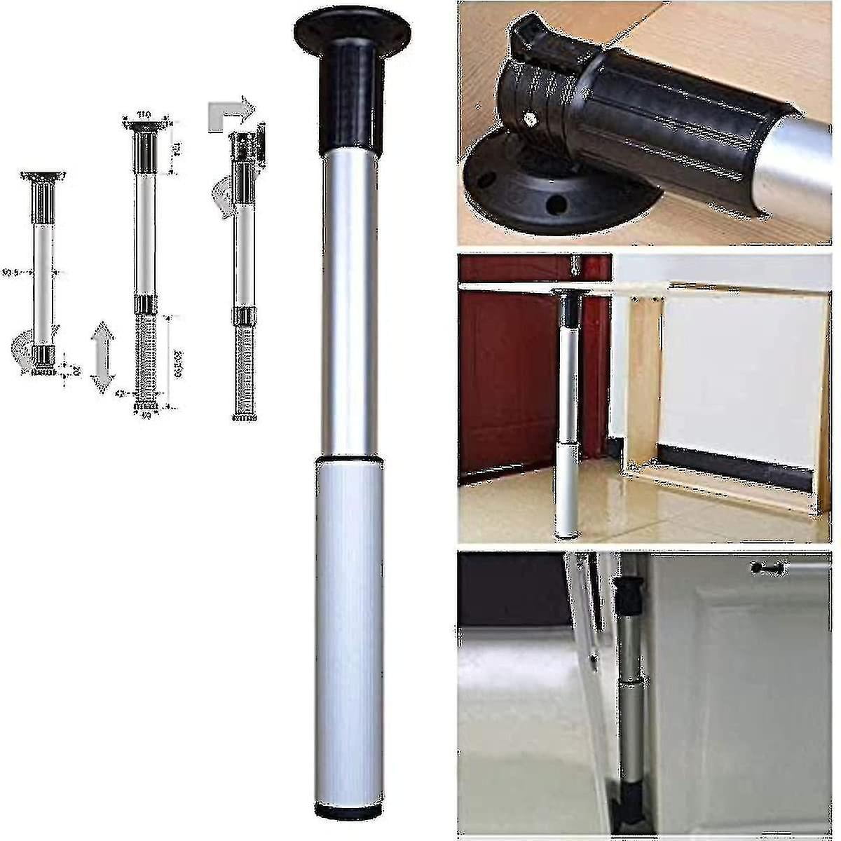 Adjustable Aluminum Alloy Support Legs Foldable Dining Table Table Legs ...