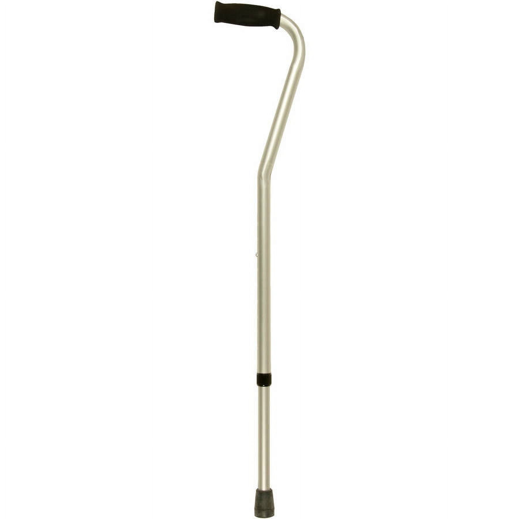 Adjustable Aluminum Cane, Offset Handle, Foam Grip HSA/FSA Eligible ...