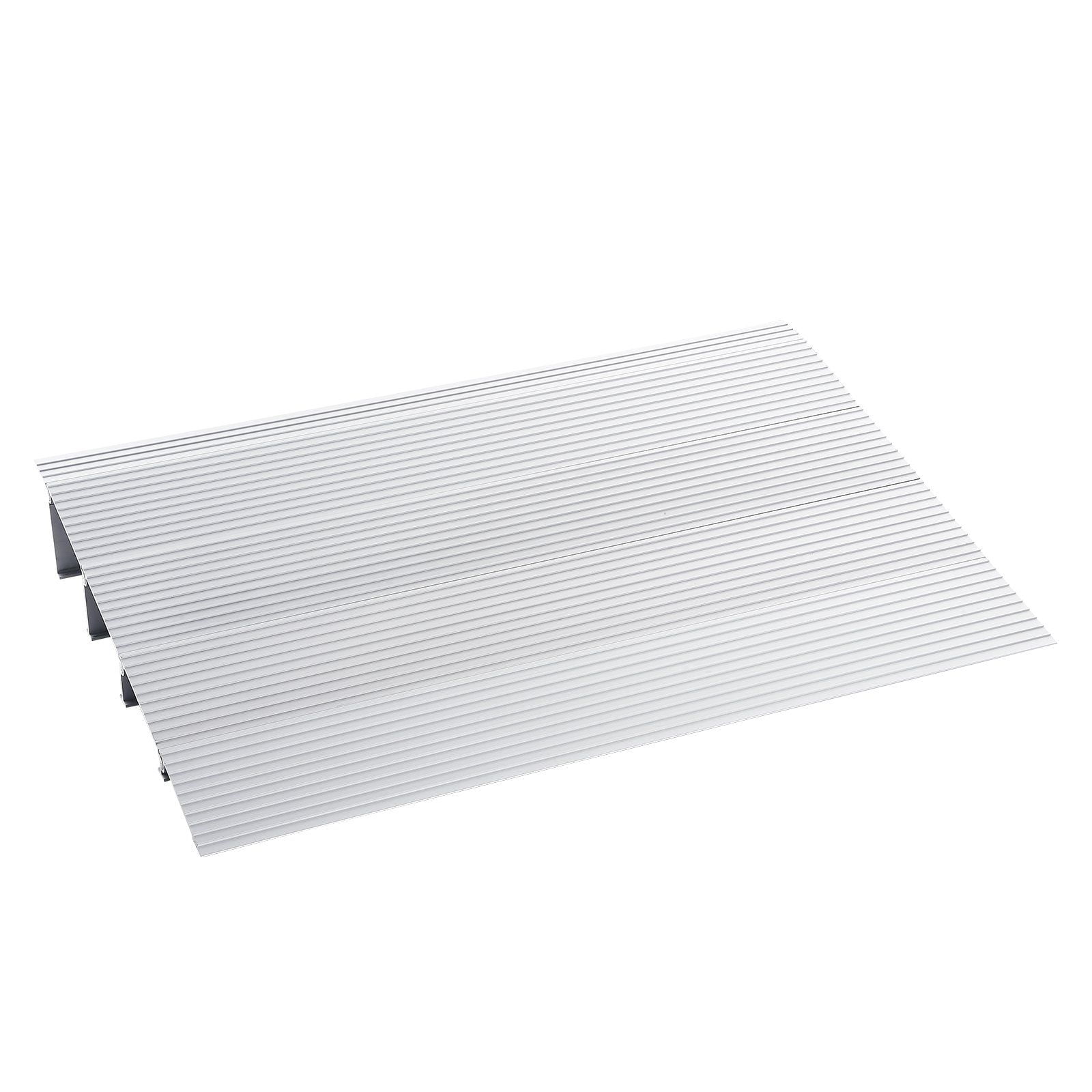 Adjustable Aluminum Door Threshold Ramp, 4" Rise - 800 lb Capacity, for ...