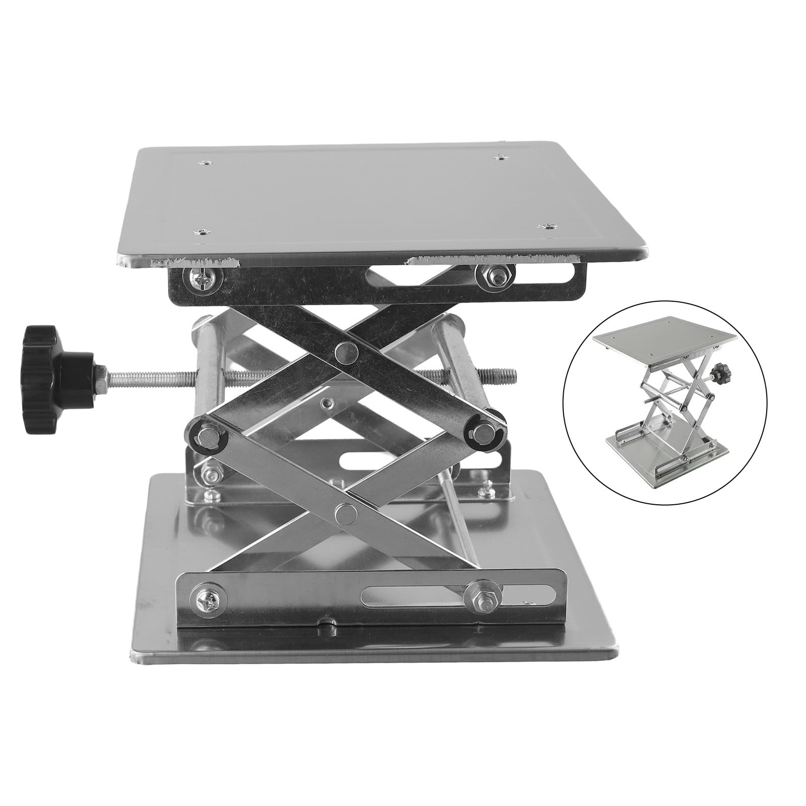 Adjustable Aluminum Router Lift Table for Woodworking Engraving and ...