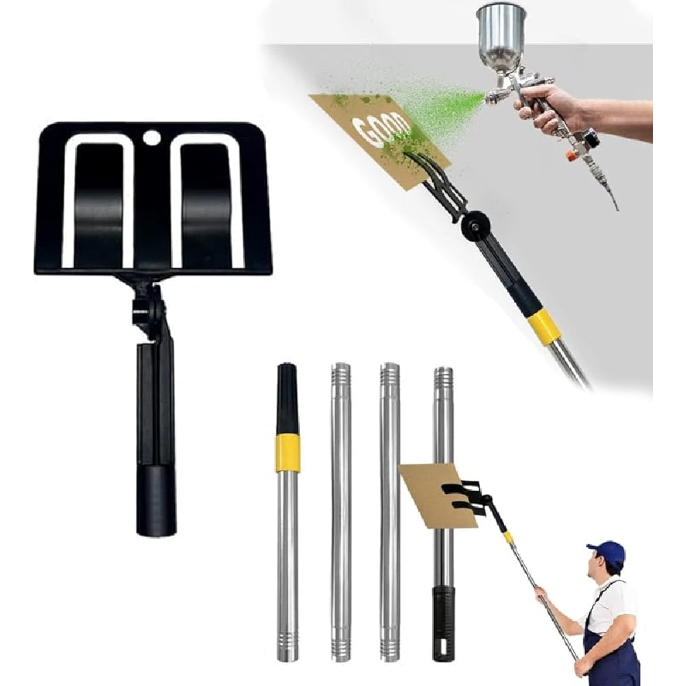 Adjustable Angle Durable Spray Shield Holder Set, Plastic Spray Paint ...