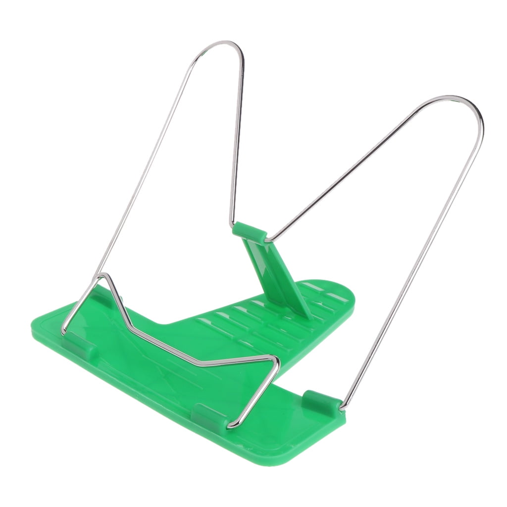 Adjustable Angle Metal Book Stand Fordable Portable Document Book ...
