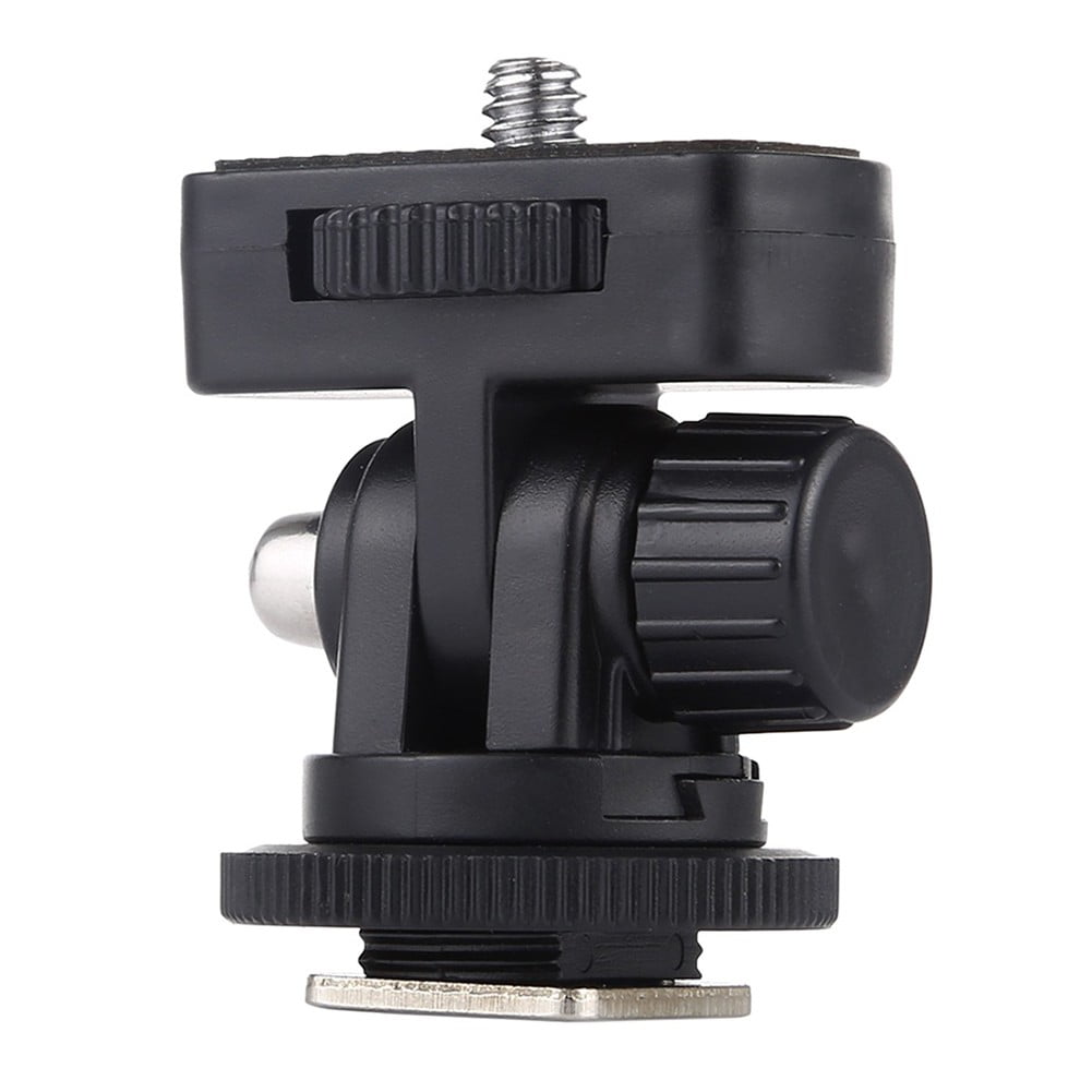 Adjustable Angle Pole 14 Inch Screw Hot Shoe Mount Adapter for DSLR ...