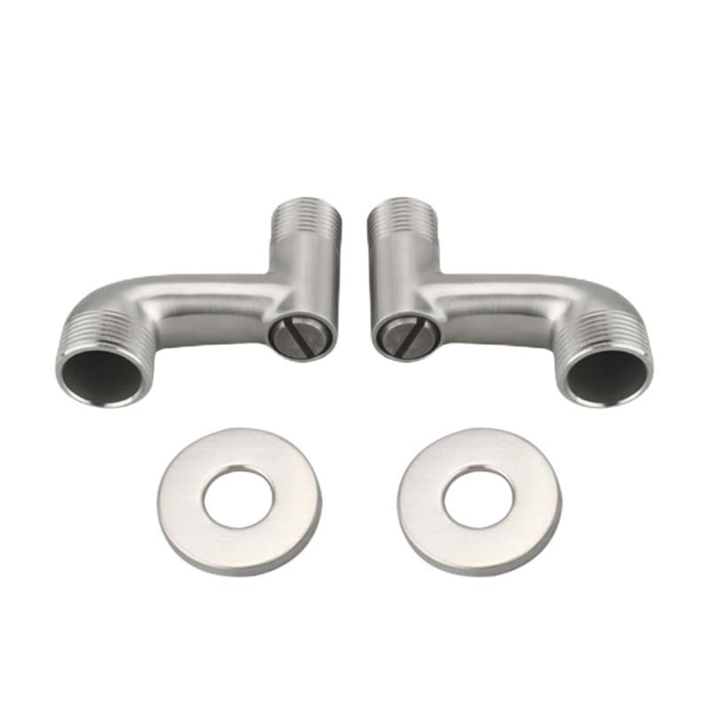 Adjustable Angles Valves Shower Faucet Curved Foot Fittings Pipe Bend ...