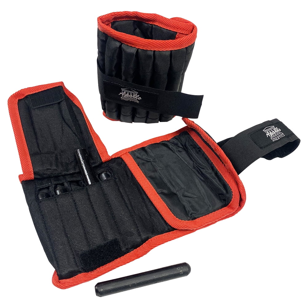 Adjustable Ankle/Wrist Weights Set - 2 x 1-5lb Adjustable Weight Wraps ...