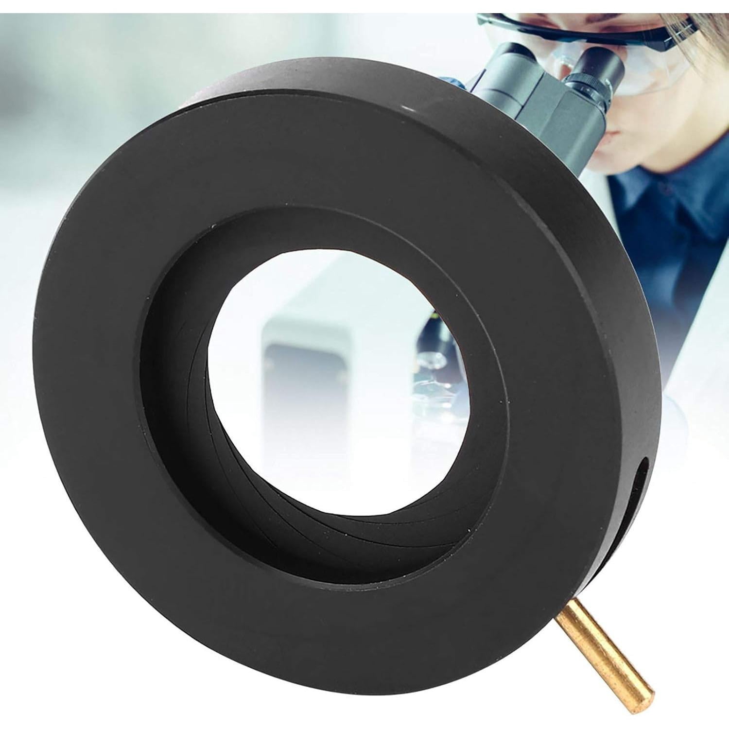 Adjustable Aperture Diaphragm, Microscope Adapter Aperture Mechanical ...