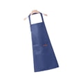 Adjustable Apron 3 Button Front Storage Pocket Oil Resistant Fabric For ...