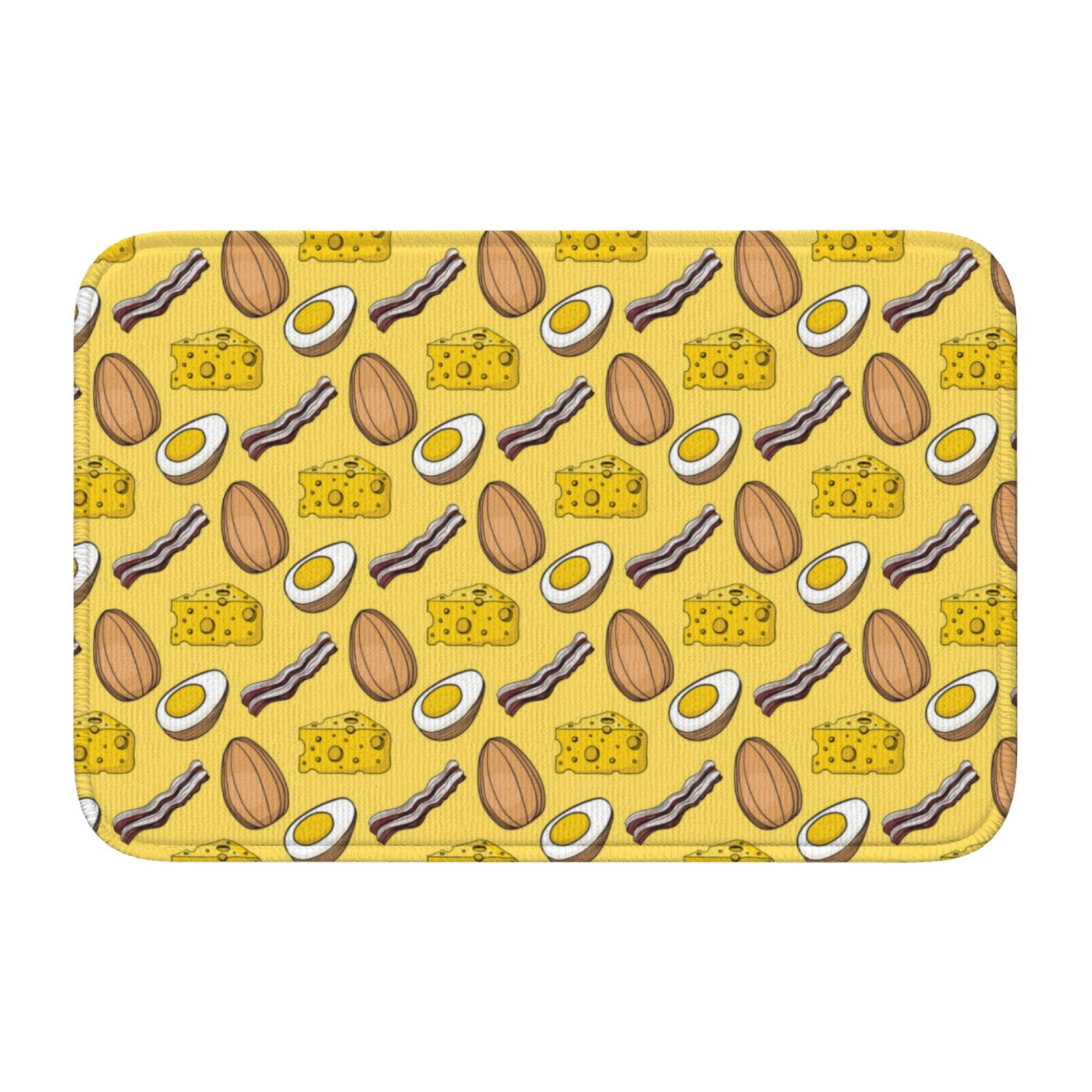 Adjustable Apron - Bib Apron for Men Women, Cheese Egg Bacon Print ...