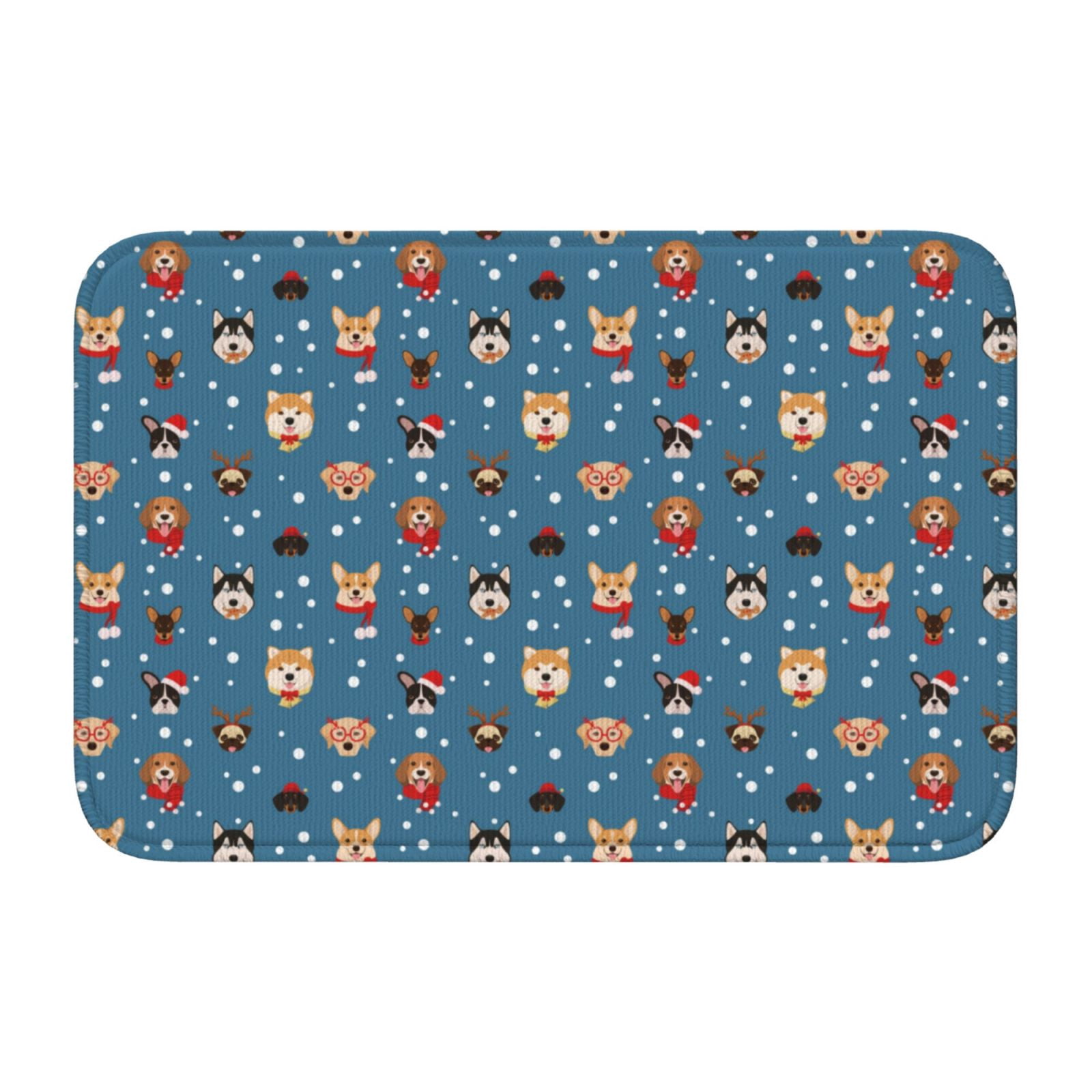 Adjustable Apron - Bib Apron for Men Women, Christmas Cute Dog Puppy ...