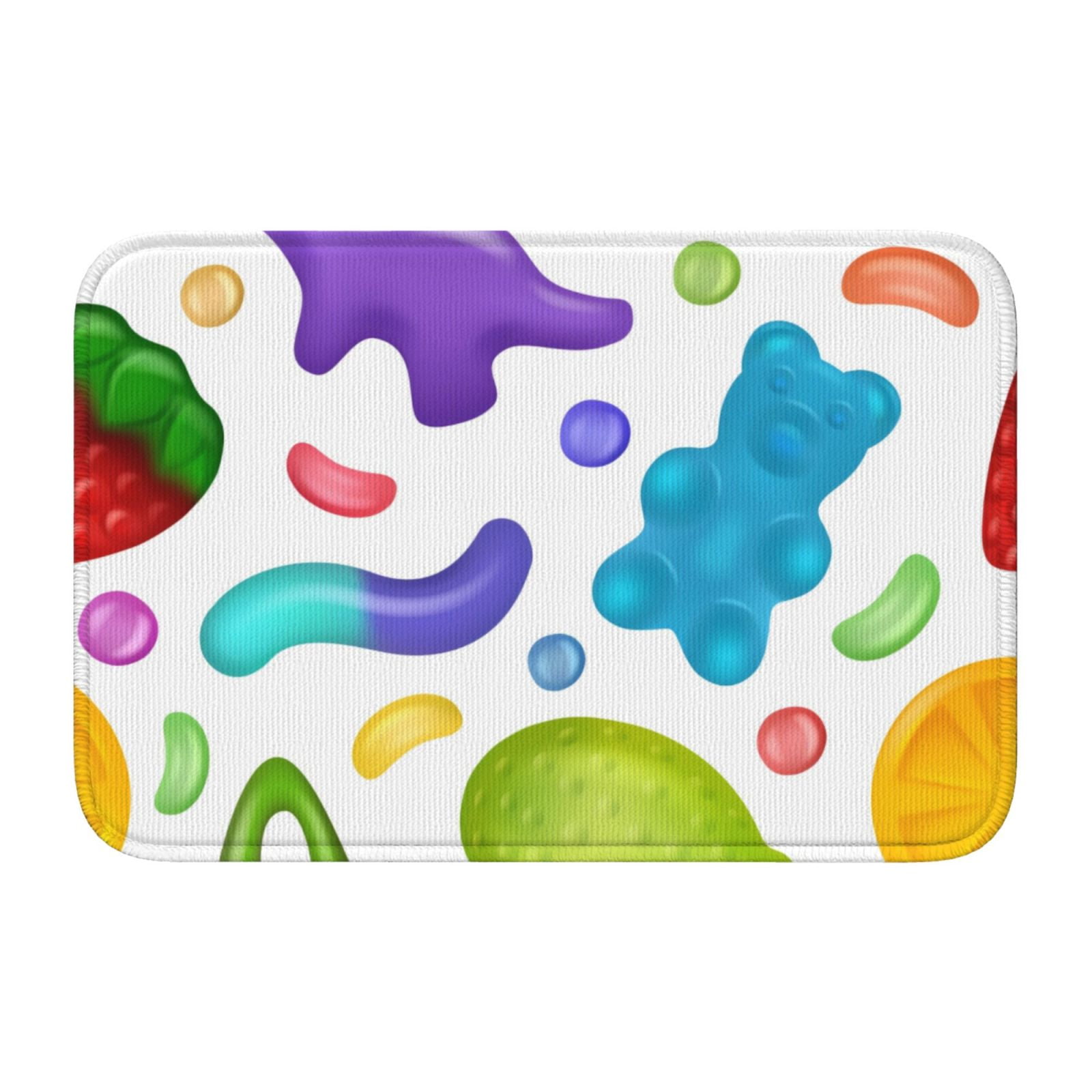 Adjustable Apron - Bib Apron for Men Women, Gummy Candy Pattern ...