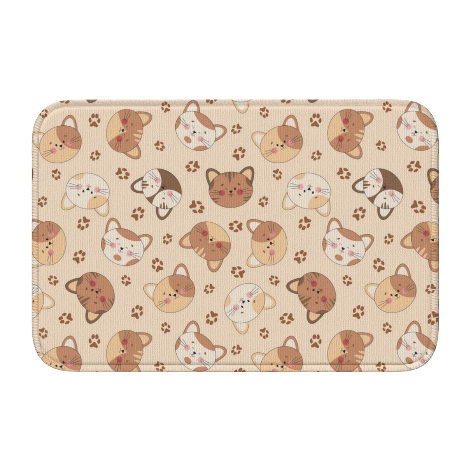 Adjustable Apron - Bib Apron for Men Women, Kawaii Cartoon Cat Face ...