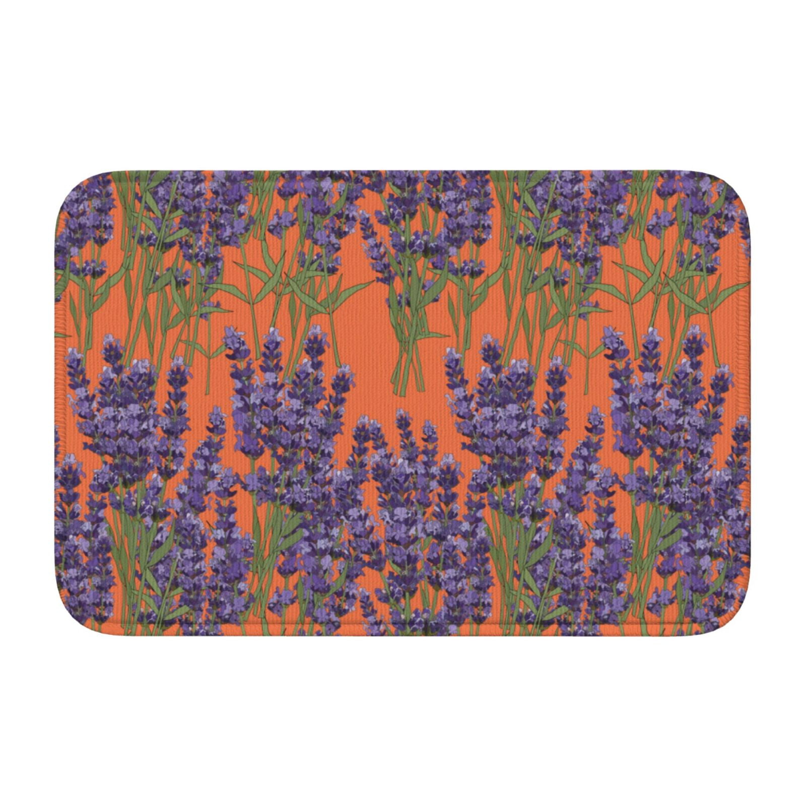 Adjustable Apron - Bib Apron for Men Women, Lavender Flowers Apricot ...