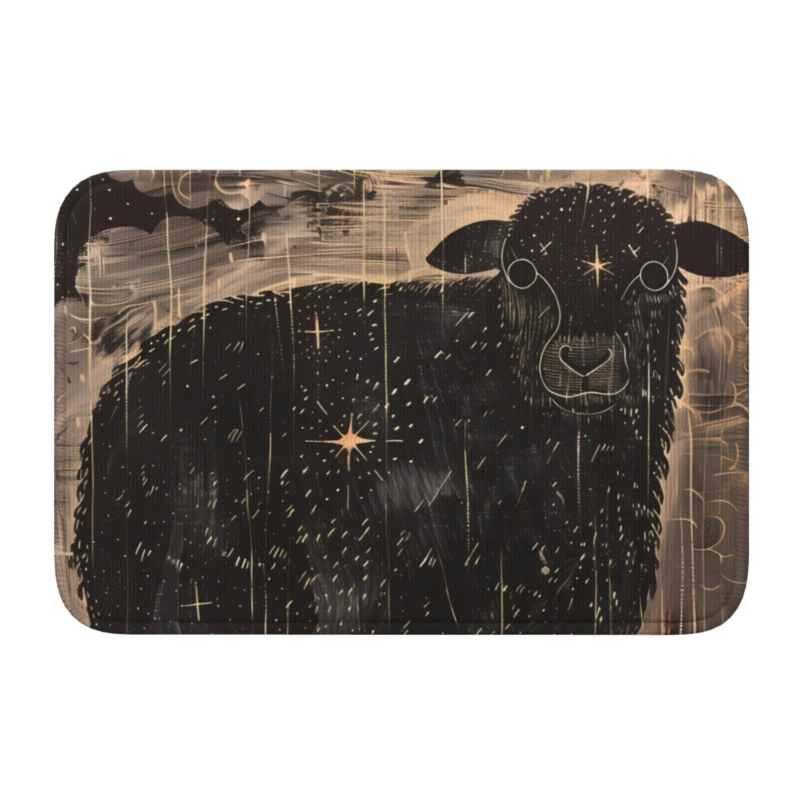 Adjustable Apron - Bib Apron for Men Women, Starry Night Black Sheep ...