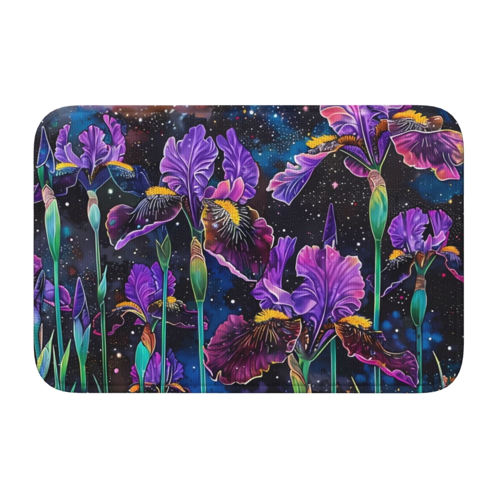 Adjustable Apron - Bib Apron for Men Women, Starry Night Iris Field ...