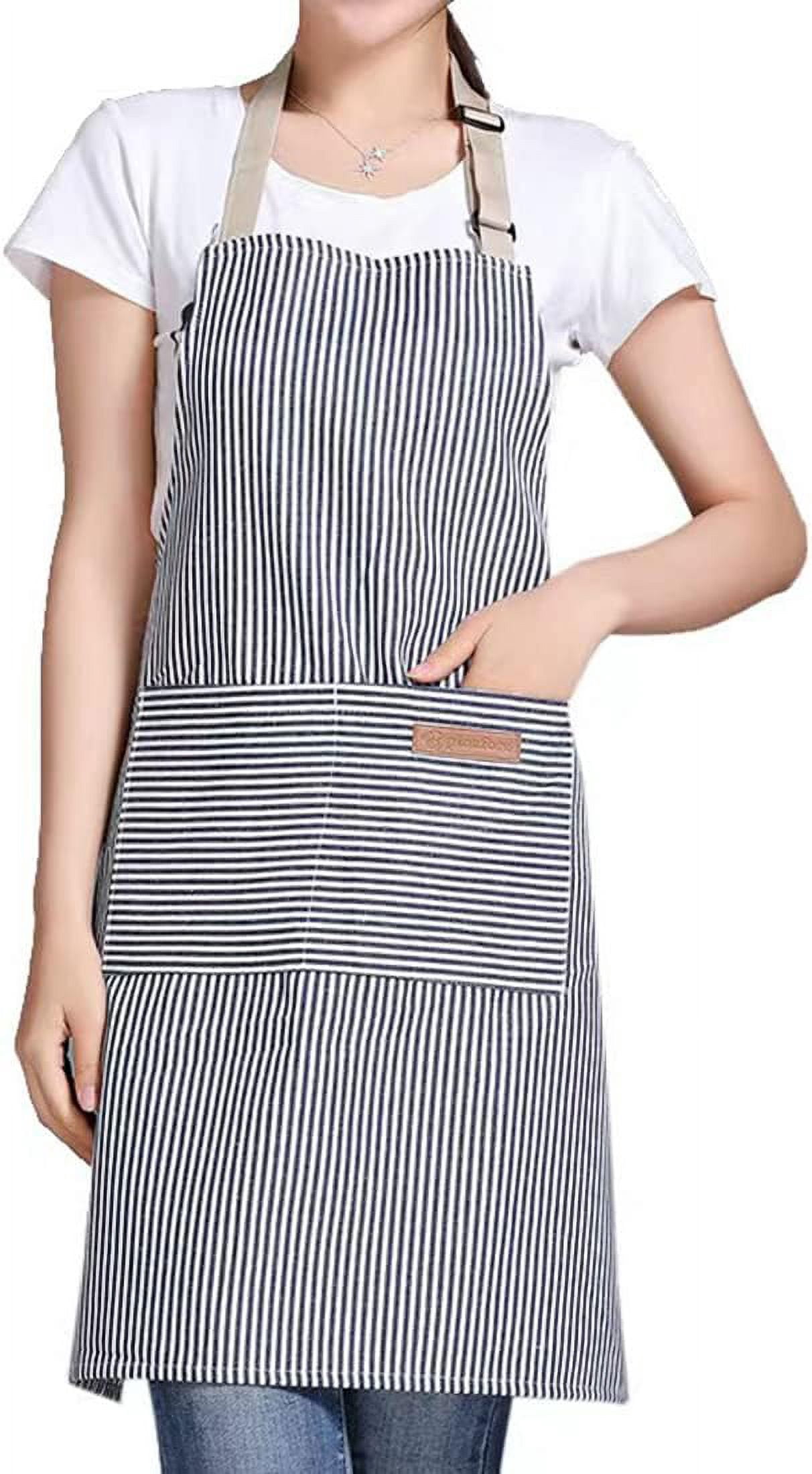 Adjustable Apron Style Apron with 2 Pockets, Suitable for Female and ...