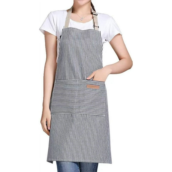 Adjustable Apron Style Apron with 2 Pockets, Suitable for Female and ...