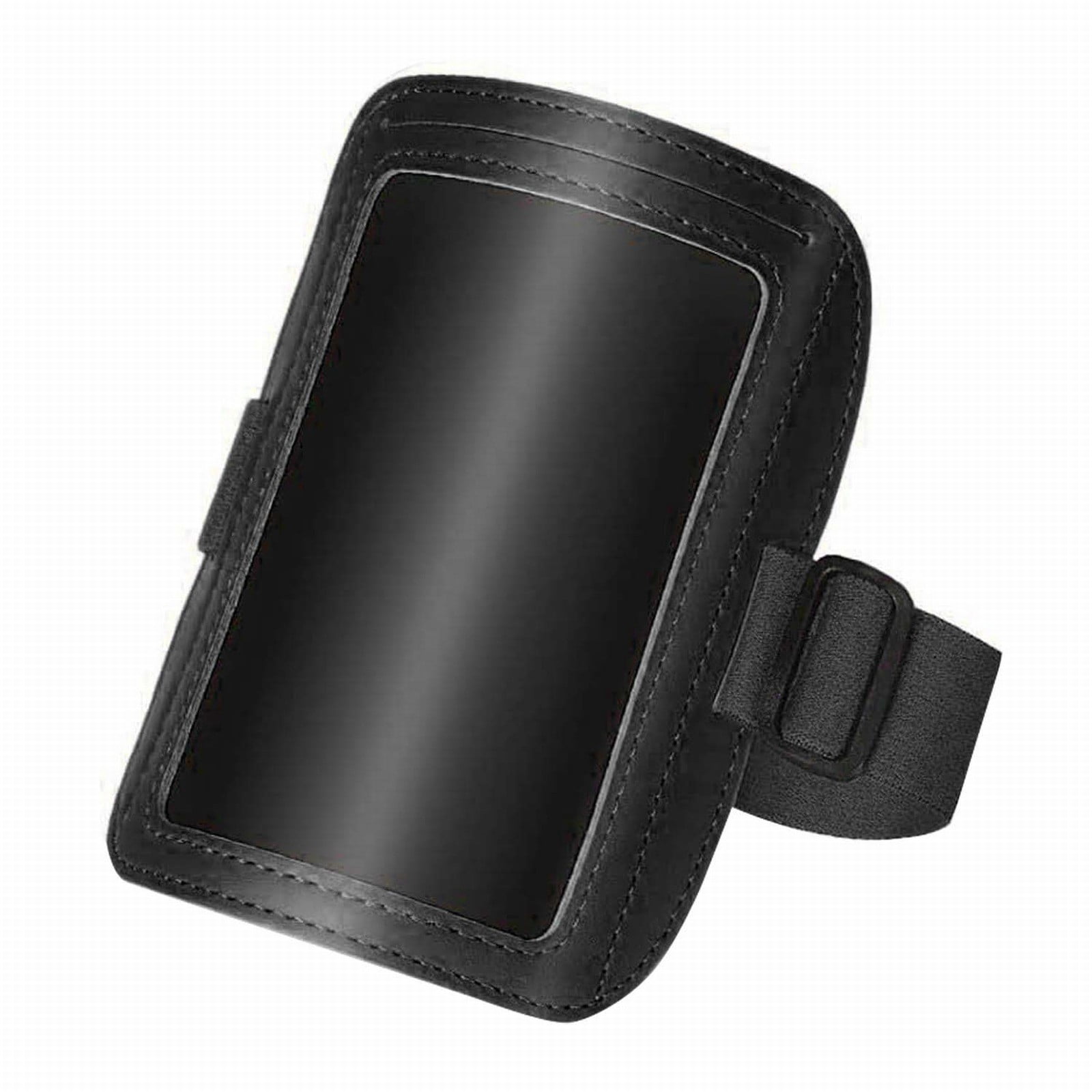 Adjustable Arm IDs Badge Holder with Elastic Arm Band, Waterproof PU Leather Card Case Elastic ...