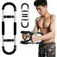 Adjustable Arm Strength Trainer, 5 Level Resistance Chest Bicep Workout ...