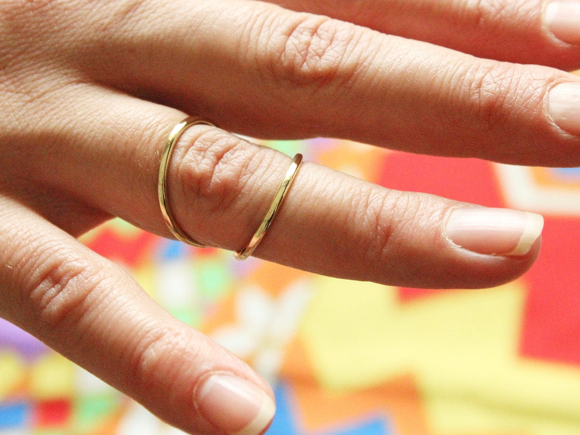 Adjustable Arthritis Finger Splint Ring – Swan Neck, Mallet Finger ...