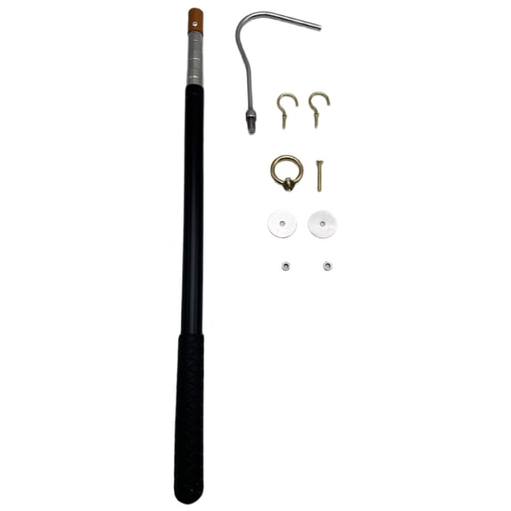 Adjustable Attic Ladder Pull Rod With Ergonomic Handle Stainless Steel ...